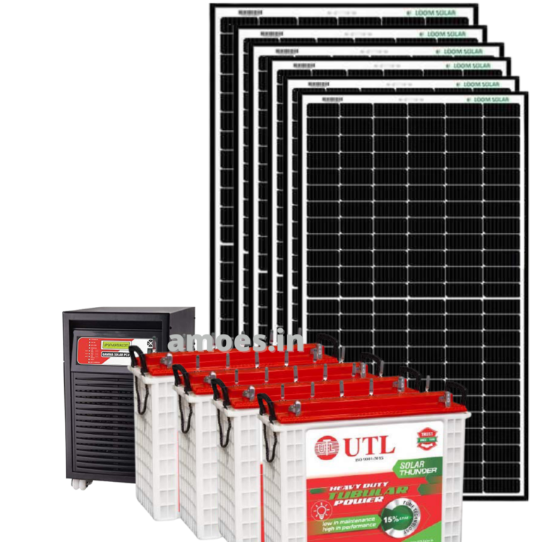 HYKON Soliz Combo Pack 1 Solar Inverter 1000 VA Lithium Battery 50Ah ...