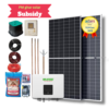 Topcon Solar panel - JIO SPARQ microinverter - 4.8kwp Ongrid System ...
